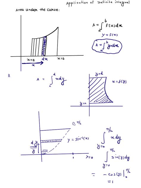area under curve pdf
