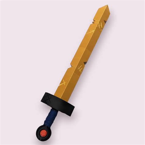 Finns Golden Sword Of Battle Scarlet Cosplay Prop Collectible Kit