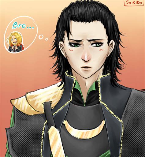 Anime Loki Avengers