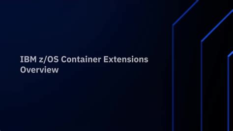 Zcx Overview Ibm Mediacenter