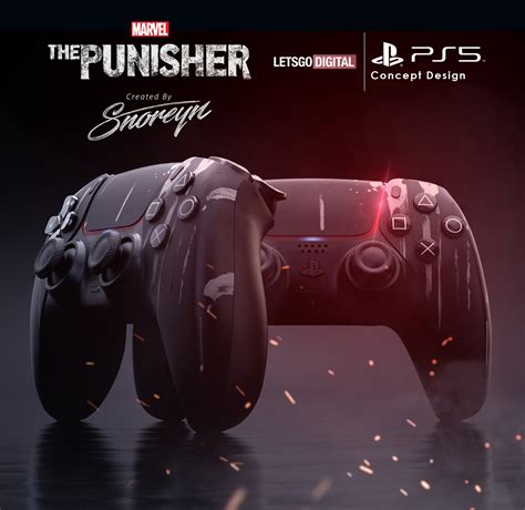 PS Skin Cover Dedicated To Marvel Character The Punisher LetsGoDigital