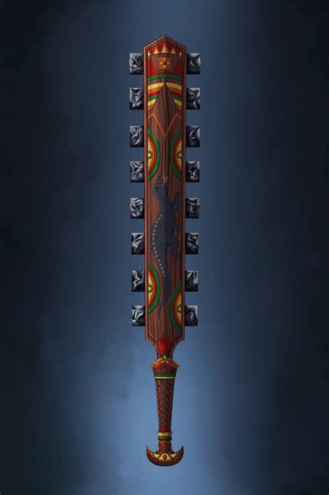 Rippers Macuahuitl By Odahi On Deviantart