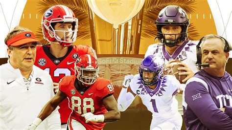 College Football Playoff National Championship A First Look Espn