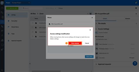 File Folder Access Control PlanRadar HelpCenter