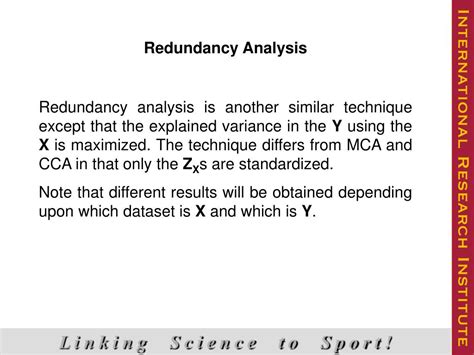 Ppt Canonical Correlation Analysis And Related Techniques Powerpoint