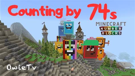 Counting By 74s Song Numberblocks Minecraft Skip Counting Songs