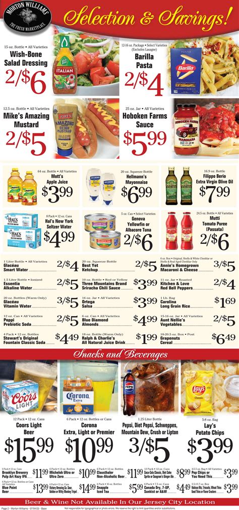 Morton Williams Weekly Ad Jul 04 Jul 10 2025