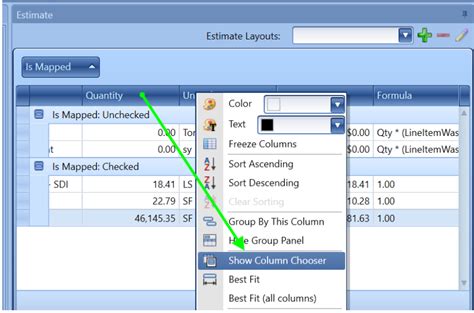 How To Verify If A Line Item Is Mapped To A Takeoff Item In Bim360