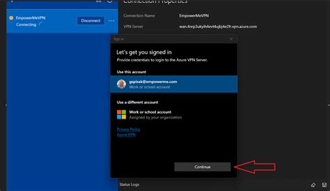 Azure Vpn Installation Guide Empowerme Support
