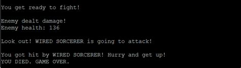 Github Avarg116text Based Rpg Game