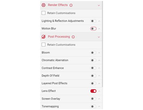 Render And Post Processing Effects Spotlight Suite Support Centre
