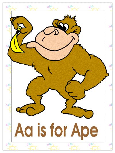 Letter A Coloring Pages