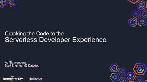 Aj Stuyvenberg On Linkedin Aws