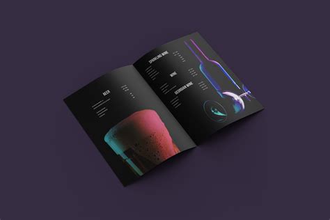 Bar Menu Design Behance