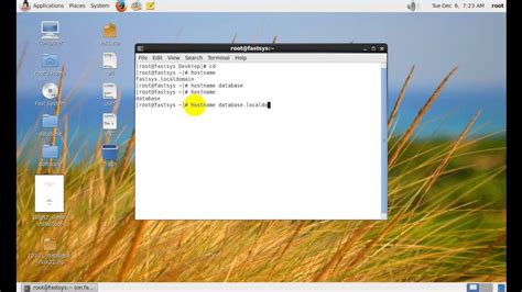 How To Change Host Name In Oracle Linux YouTube