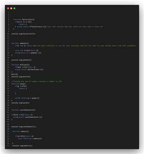 Recursion Is A Powerful Concept In Programming Where A Function Calls