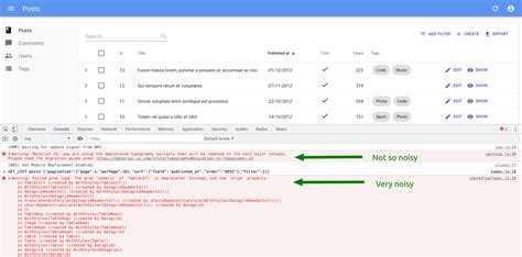 Turn Deprecation Warnings Into Logs · Issue 15397 · Muimaterial Ui