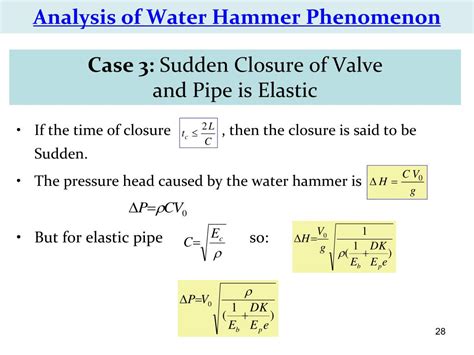 Ppt Chapter 4 Unsteady Flow In Pipes Powerpoint Presentation Free