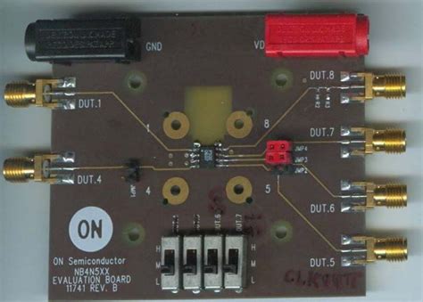 On Semiconductor Nb3n502devb Clock And Timer Development Kit Nb3n502