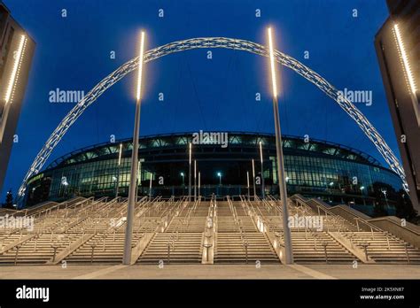 Wembley Stadium Wembley Park Uk Exterior Of Wembley National Stadium