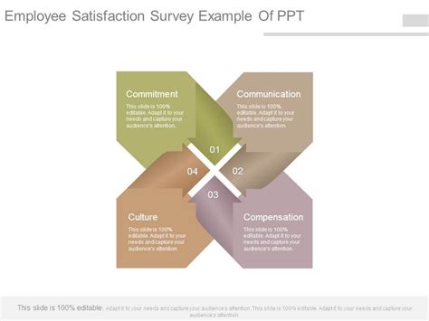 Employee Satisfaction Survey Example Of Ppt Powerpoint Presentation