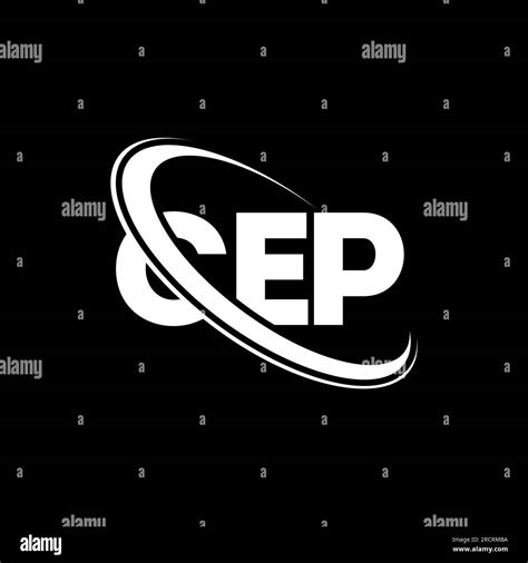 Cep Logo Cep Letter Cep Letter Logo Design Initials Cep Logo Linked With Circle And Uppercase