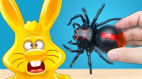 Необычный большой паук для желейного зайца Харитона Youtube