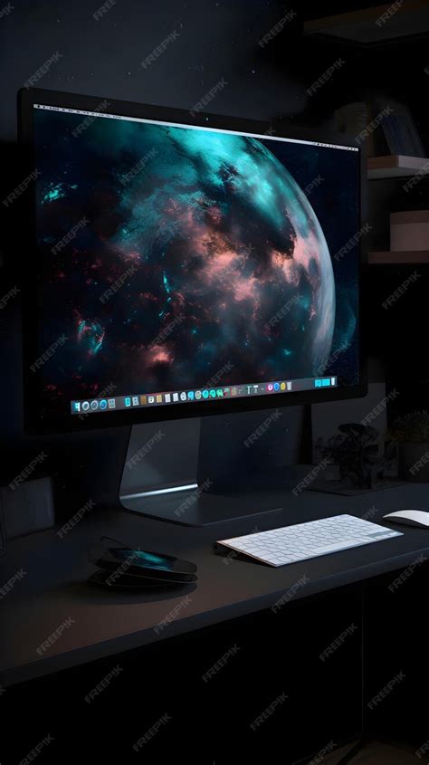 Free Photo 3d Rendering Of Modern Workspace With Computer Tablet And