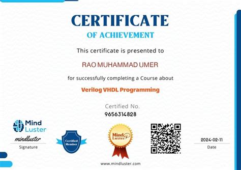 Rao Muhammad Umer On Linkedin Im Happy To Share That Ive Obtained A