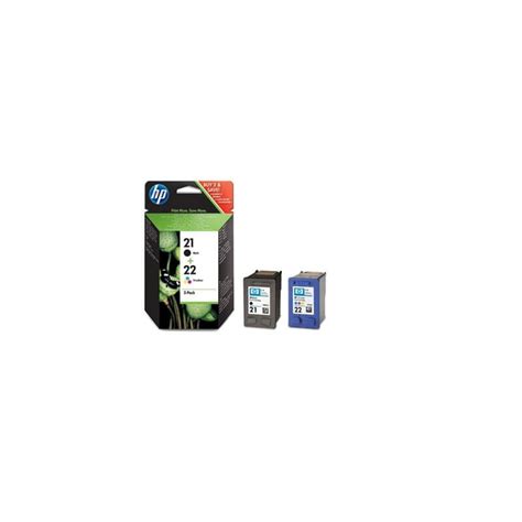 hp cartouche jet d encre hp 21 22 kit combo sd367ae hp cartouche jet d ...