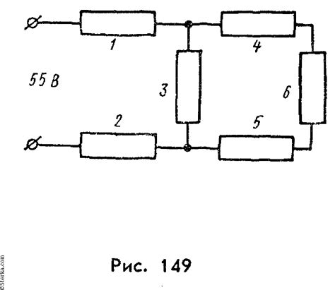 №969 В цепи схема которой изображена на рисунке 149 все сопротивления одинаковы и равны 2 Ом