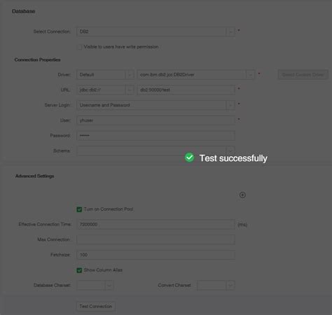 Create Connection Db2 Database
