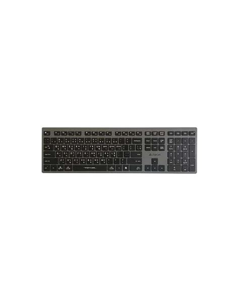 Best Compact Wireless Keyboard A4tech Fbx50c Grey