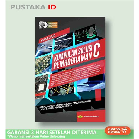 Jual Buku Kumpulan Solusi Pemrograman C Cd Original Shopee Indonesia