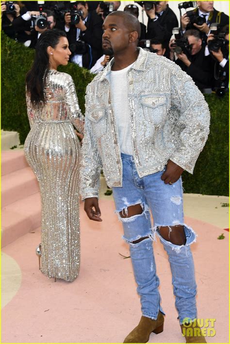 Kim Kardashian And Kanye West Are A Balmain Couple At Met Gala 2016