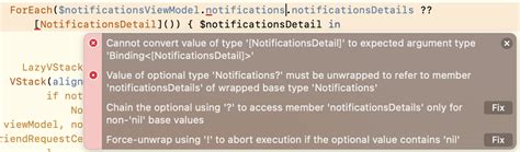 Swift Swiftui Foreach Bindable List Errors Stack Overflow