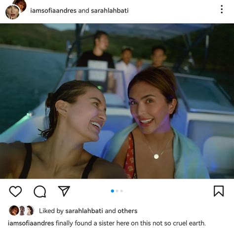 Fashion Pulis Insta Scoop Sofia Andres Now Thinks Of Sarah Lahbati As A Sister