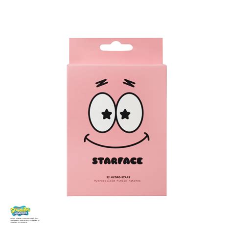 Starface Collaborated With “spongebob Squarepants” For A New Line Of Pimple Protectors — See