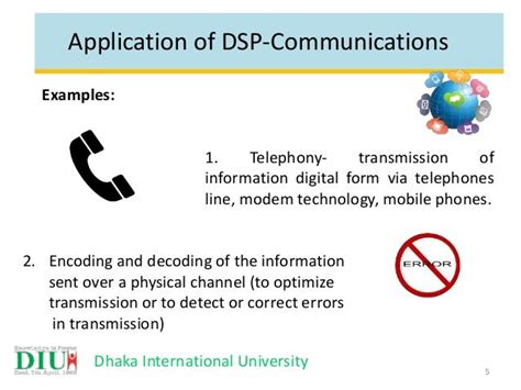 Introduction To Digital Signal Processing Dsp