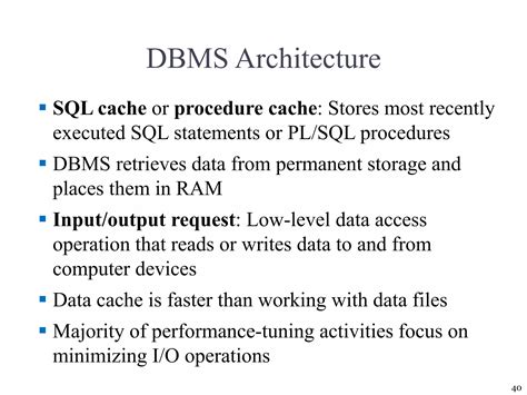 database performance tuning and query optimization ppt databases