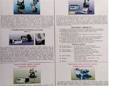 Carton Batch Coding Machine At 55000 Piece New Item In Vadodara ID 26403780391