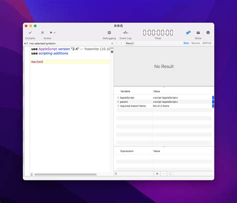 Script Debugger 808 破解版 专为 Applescript 编程设计 Macked 专注于mac软件分享与下载