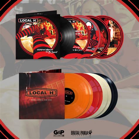 Local H Vinyl Bundle Brutal Panda Records