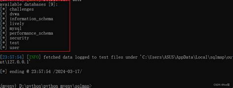 Dnslog注入及sqlmap工具使用 Csdn博客