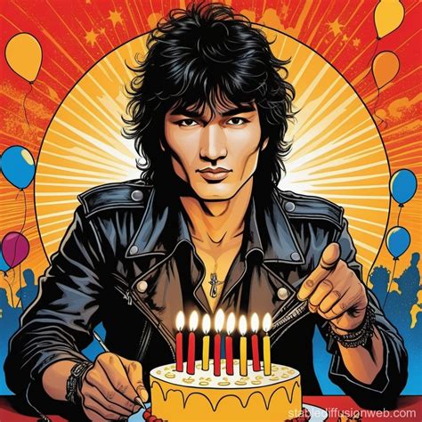 Viktor Tsoi Image Prompts Stable Diffusion Online