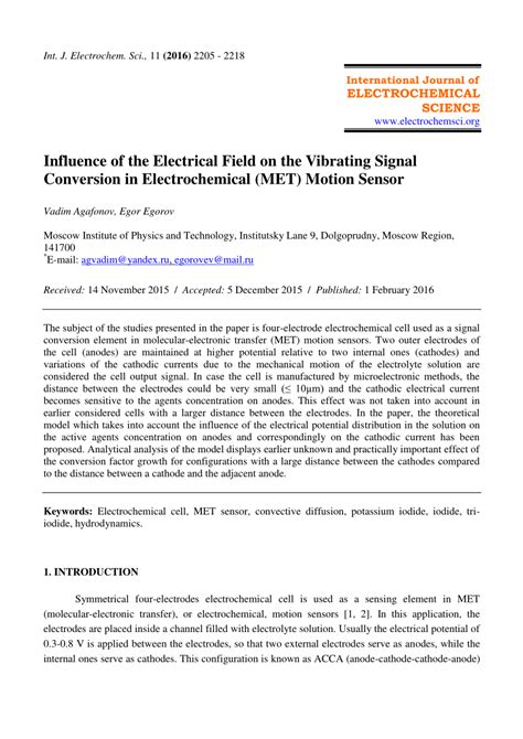 Pdf Application Of The Convective Diffusion Equation With Potential Dependent Boundary