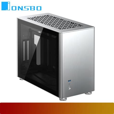 Jual Jonsbo A4 Silver Mini Itx Case Shopee Indonesia