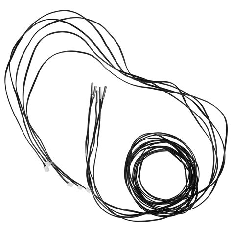 Goohochy 5pcs Temperature Sensor Probe Waterproof Temp Sensor Probe Temp Sensor Probe Digital