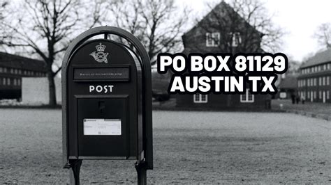 PO Box Austin TX P EBT Information Mystery Solved