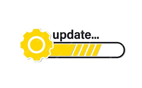 Premium Vector Update System Icon Loading Bar Progress Load Sign Upgrade Update Refresh